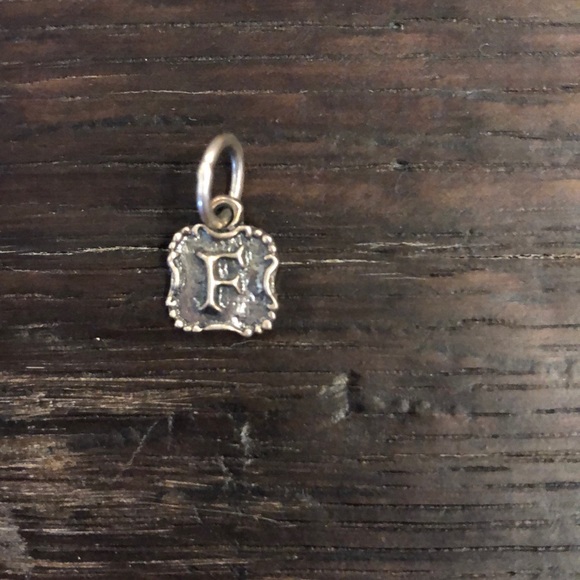 Waxing Poetic | Jewelry | Letter F Crest Insignia Charm Waxing Poetic ...